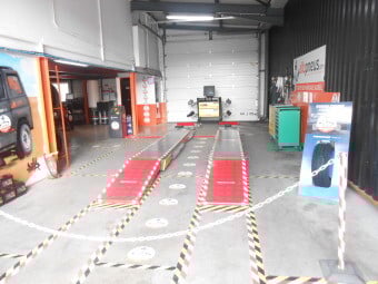 Montage de pneus à Toulouges - GARAGE VILLEGAS - Centre de montage Allopneus - Allopneus.com